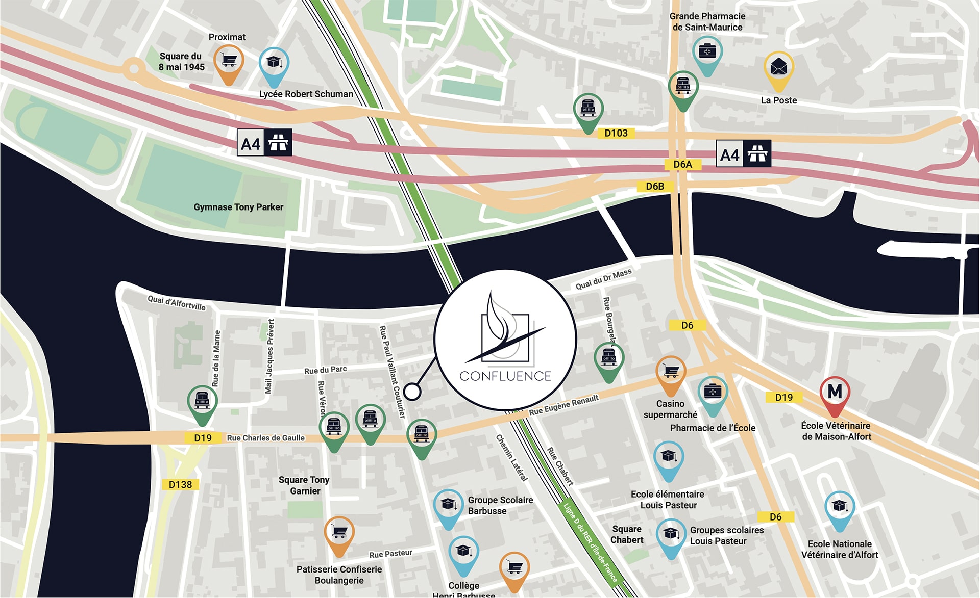 Notre résidence Confluence à Alfortville | Corem Promotion